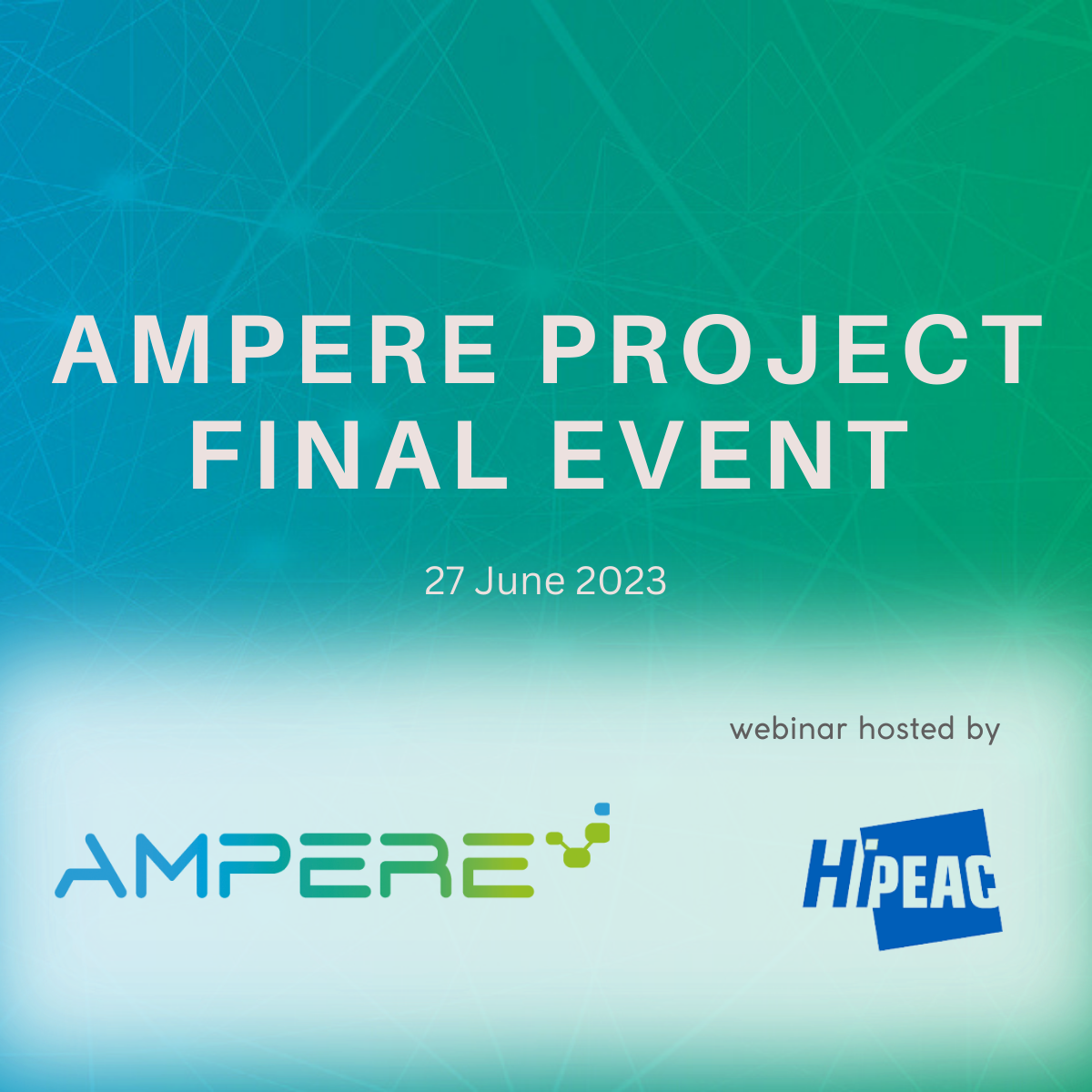 AMPERE project wraps up with final webinar | AMPERE